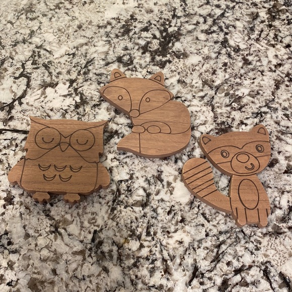 Wall Decor | Rustic Woodland Animals 3 Pieces | Poshmark
